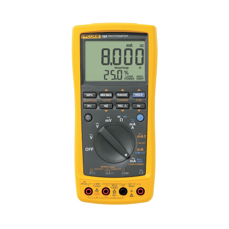 Fluke 789 ProcessMeter™ Digital Multimeter & mA Loop Calibrator – PLC ERA