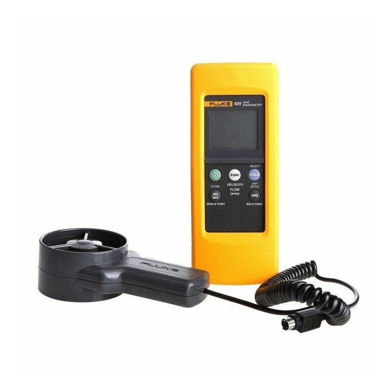 Fluke 925 Digital Vane Anemometer for Airflow and HVAC Testing – PLC ERA